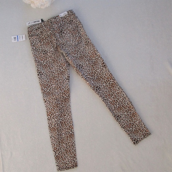 William Rast | Jeans | Nwt William Rast Cheetah Animal Skinny Ankle ...